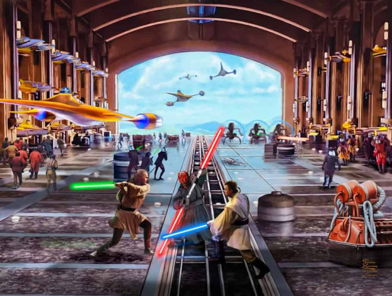 Liberation Of Naboo – Thomas Kinkade Gallery Of Murfreesboro