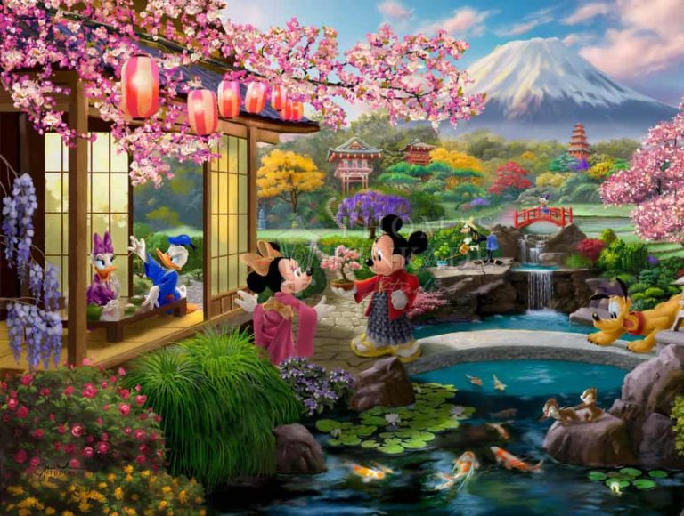 Licensed Disney Art From Thomas Kinkade Gallery Of Murfreesboro
