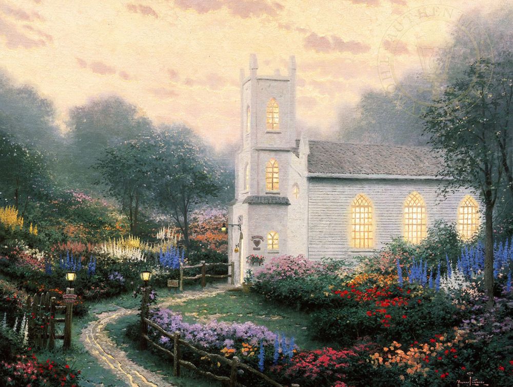 5 Stunning Floral Paintings For Spring – Thomas Kinkade Gallery Of ...