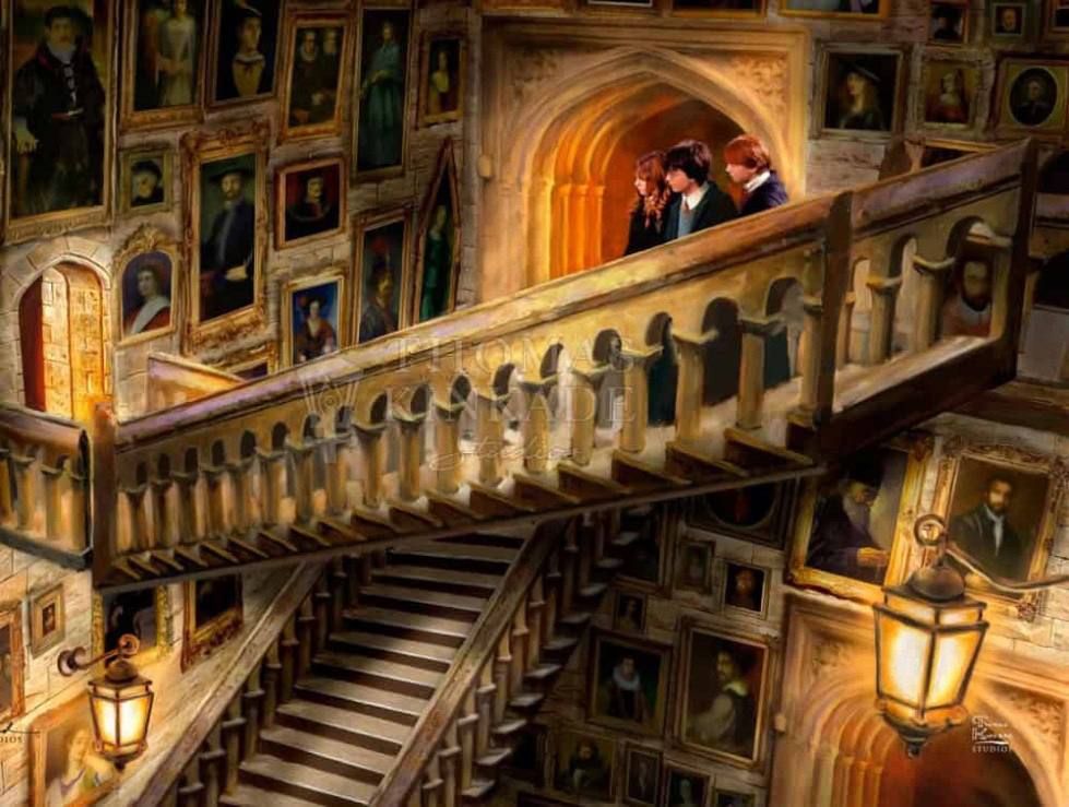 Harry Potter Art – Thomas Kinkade Gallery Of Murfreesboro